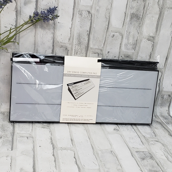 Office | New Dry Erase Computer Pad | Poshmark